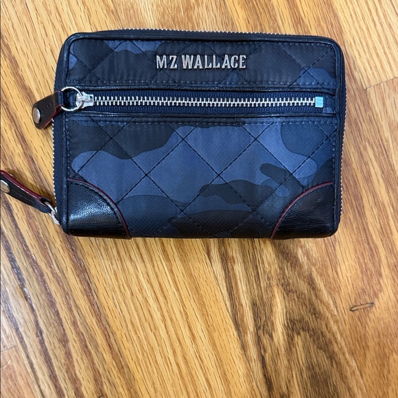 MZ Wallace | Bags | Mz Wallace Camouflage Quilted Wallet | Poshmark